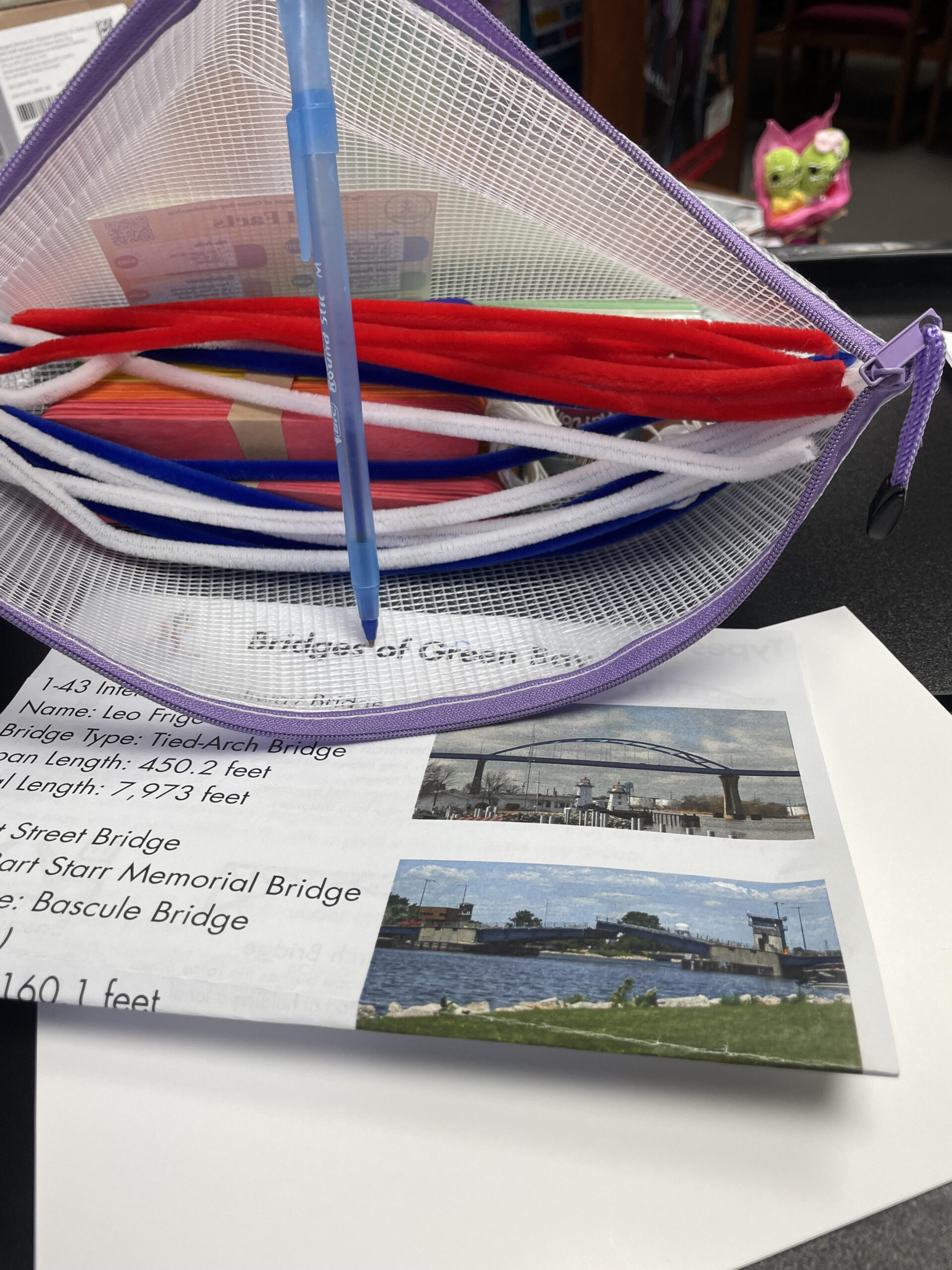 Pick up your bridge making kit at the library! – Muehl Public Library